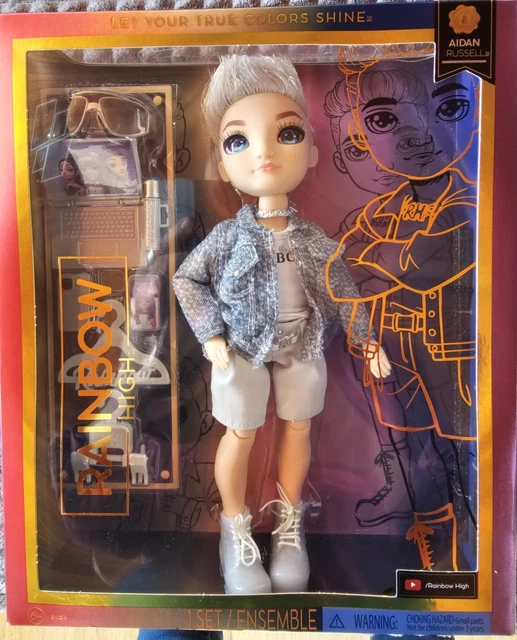 MGA ENTERTAINMENT AIDAN Russell Rainbow High 2023 OVP EUR 35,00 ...