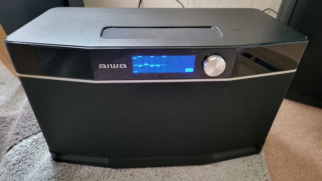 AIWA EXOS-9 BLUETOOTH Speaker With Remote £285.00 - PicClick UK