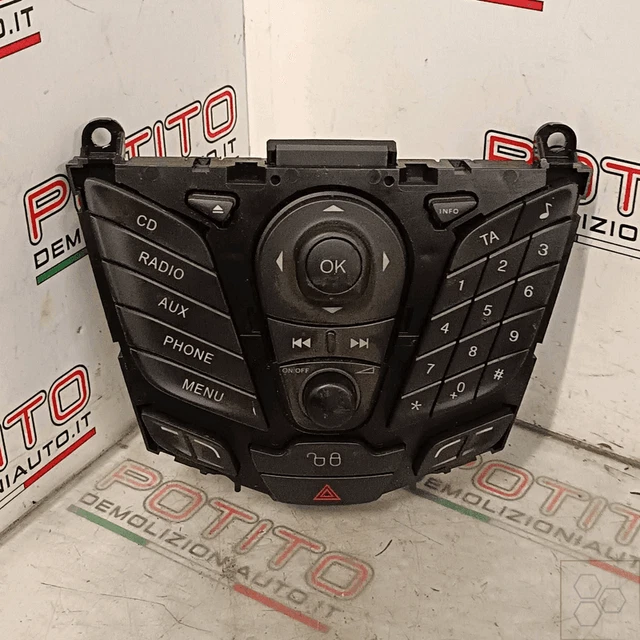 1682422 RIVESTIMENTO CENTR. CRUSCOTTO per FORD FIESTA (CB1) 1.2 16V Ber ...