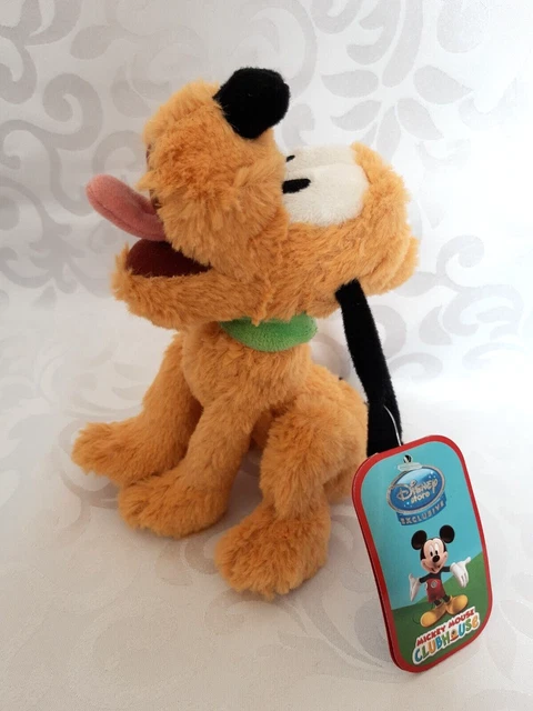 DISNEY STORE MICKEY Mouse Clubhouse 7" Pluto Plush Toy New With Tags £ ...