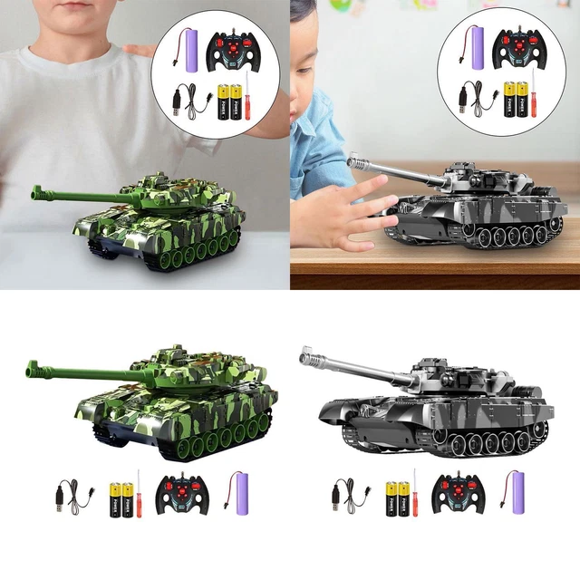 RC BATTLE TANK Rotating Turret Control Tank for Kids Adults £23.14 ...