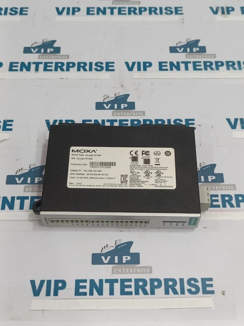 MOXA IOLOGIK E1240 Module Free Fast Shipping £126.54 - PicClick UK