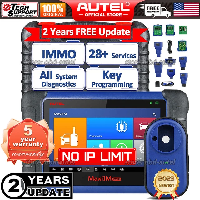 AUTEL MAXIIM IM508 Key Fob Programming Tool 2023 Bidirectional Contorl ...
