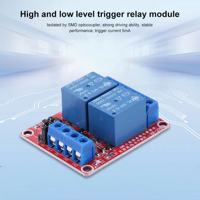 2 CHANNEL HIGH Low Level Trigger Relay 12V with Optocoupler Isolation ... 2 CHANNEL HIGH Low Level Trigger Relay 12V with Optocoupler Isolation ...