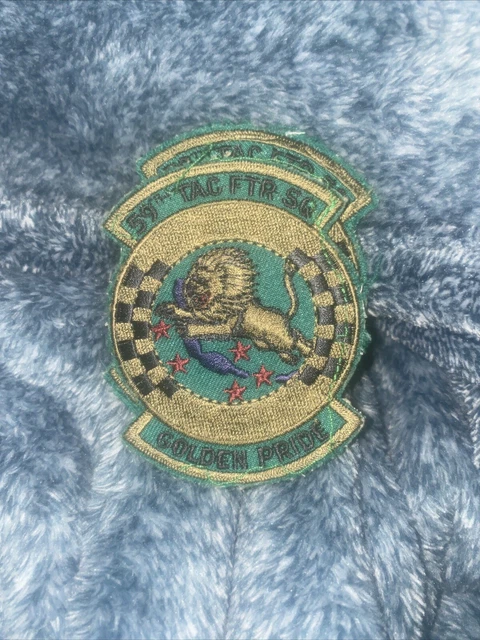 59TH TAC FIGHTER ESCADRON US AIR FORCE PATCH vintage original USAF EUR ...