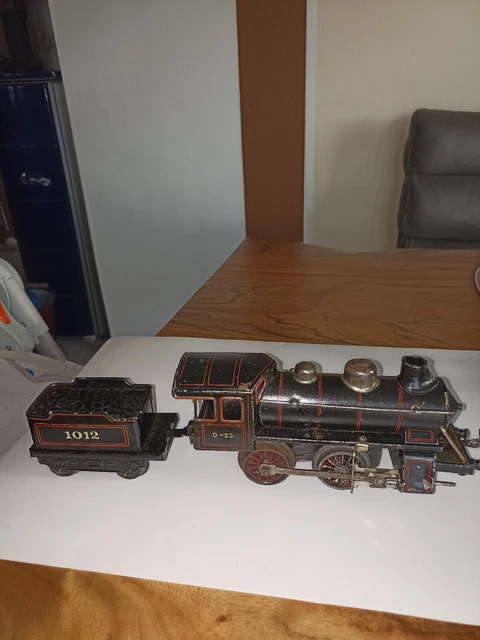 BING TRACK 0 Steam Locomotive with Tender. Movement OK £152.66 ...