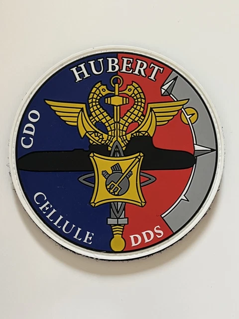 PATCH ECUSSON COMMANDO Marine Hubert KHB CDO DDS Insigne PVC EUR 17,00 ...