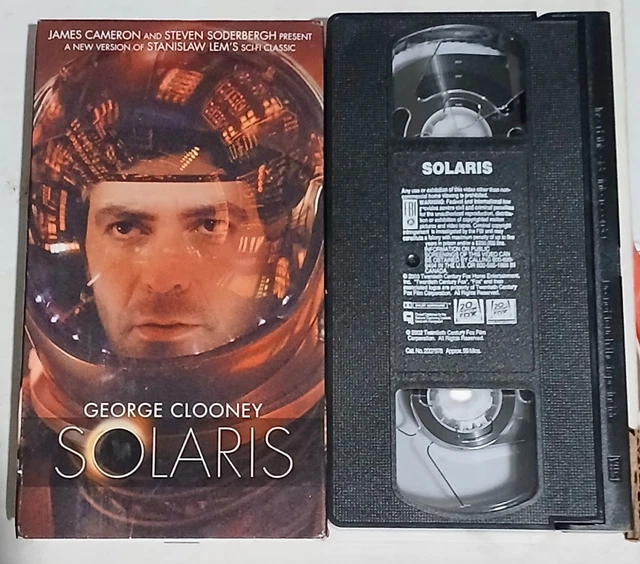 SOLARIS (VHS, 2003,20TH Century Fox) GEORGE CLOONEY £7.59 - PicClick UK
