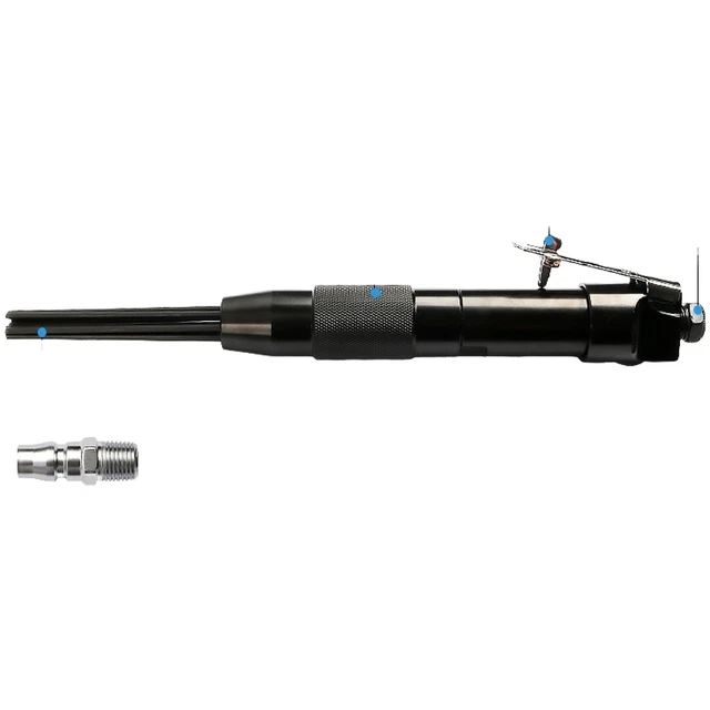 DEBURRING TOOL AIR Needle Scaler For Rust And Paint Removal 180mm ...