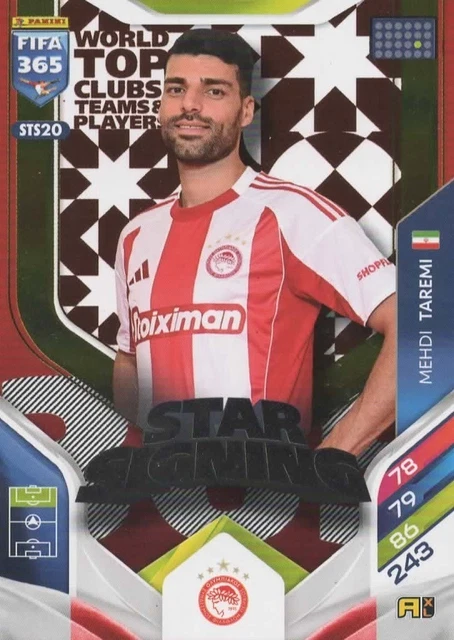 PANINI FIFA 365 2026 STS20 Star Signing Medhi Taremi Olympiacos EUR 1 ...