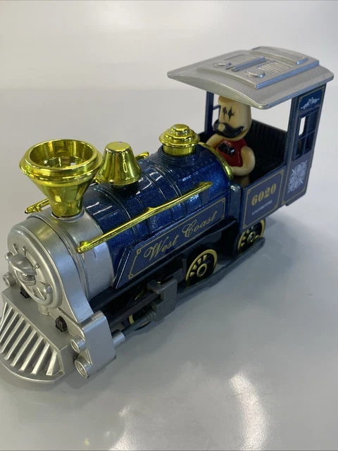 WEST COAST 6020 Locomotive Train Engine Pull-Back Toy Train Blue $8.00 ...
