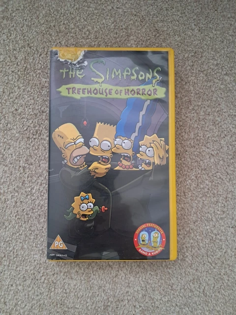 THE SIMPSONS TREEHOUSE Of Horror Vhs £0.99 - PicClick UK