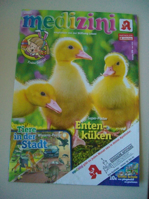 MEDIZINI & JUNIOR Apotheken - Kindermagazin 4 / 2022, Entenküken, Tiere ...