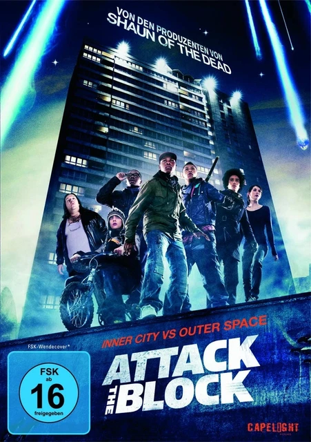 ATTACK THE BLOCK DVD Sci-Fi Actionfilm Nick Frost John Boyega Deutsch ...