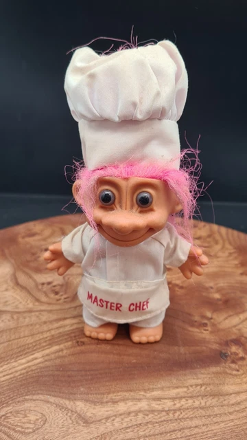 VINTAGE 90'S MASTER Chef Russ Troll - With Stains £8.75 - PicClick UK