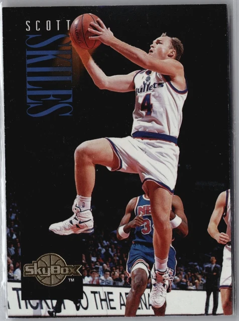 1994-95 SKYBOX PREMIUM Washington Bullets carte basketball #295 Scott ...