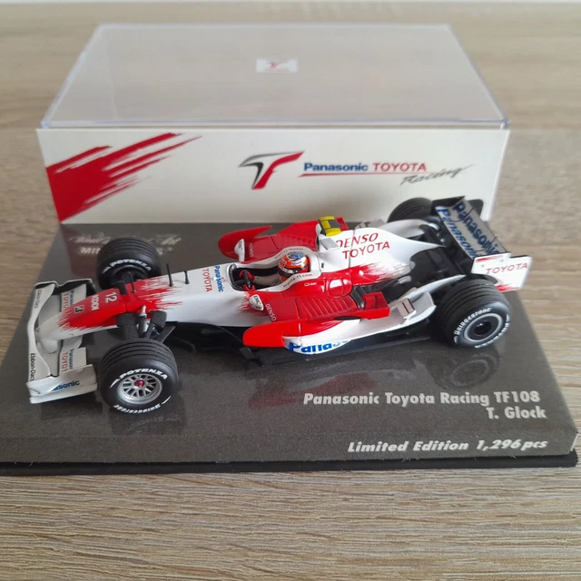 MINICHAMPS AM611524 T.GLOCK - Panasonic Toyota Racing Tf108 2008 ...