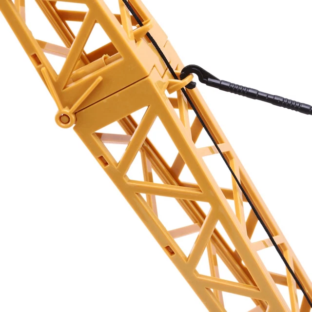 3X(RC REMOTE CONTROL Simulation Crane Construction Toys Rc Crane Tower ...