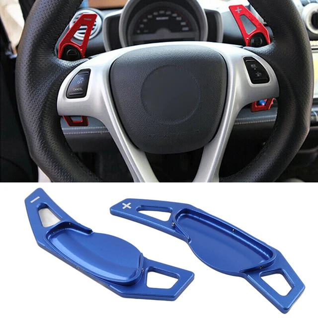 SANRILY Red Steering Wheel Shift Paddle Gear Shifter Extension For Audi