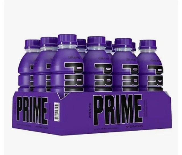 PRIME HYDRATION ENERGY Drink Grape Flavor 16.9 Fl. Oz. Bottles 12-Pack ...
