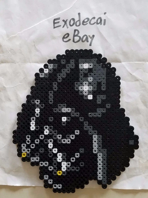 DARTH VADER BEAD Sprite Perler Art Star Wars Empire Death Star ...