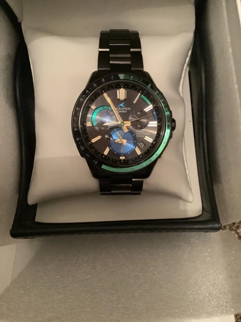 RARE CASIO OCEANUS limited edition watch model OCW-G1100E-1A £2,000.00 ...