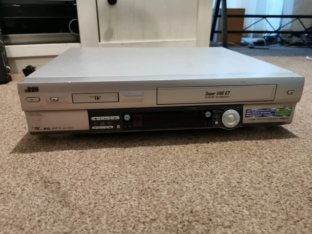 JVC HR-DVS3 MINI DV & S-VHS Super VHS PLAYER/RECORDER Combi Spare or ...