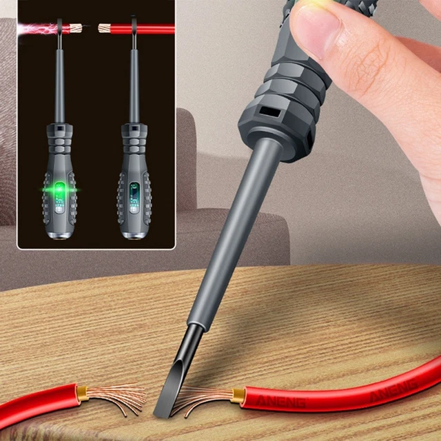 TESTEUR DE STYLO électrique compact et léger avec fente et morsure ...