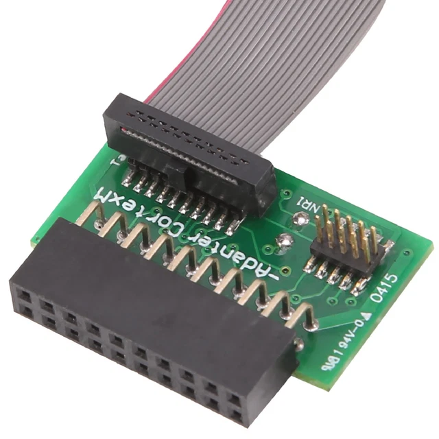 JTAG-KABEL, RUNDE SCHNITTSTELLENPLATINE (2 X 10, 2,54 Mm) zu SWD (2 X ...