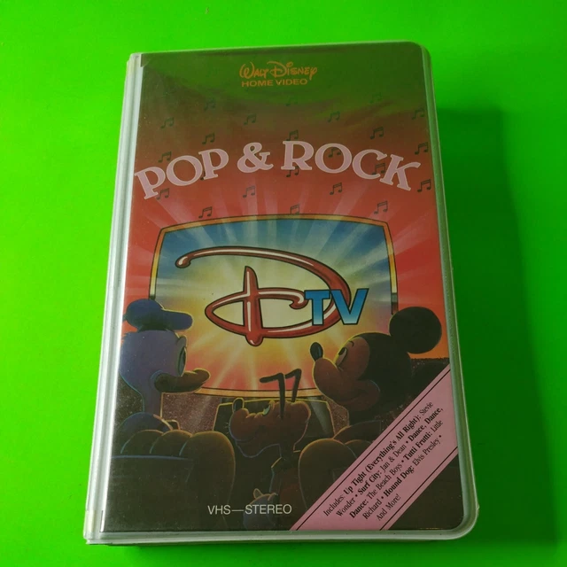 WALT DISNEY POP & Rock and Rock, Rhythm, & Blues VHS tape 1984 £9.43 ...