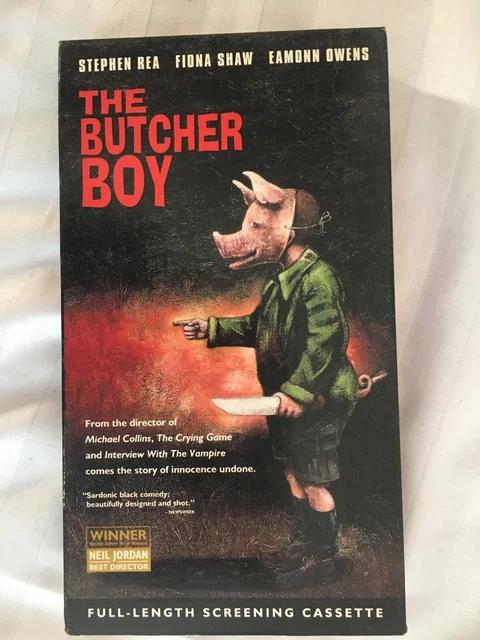 THE BUTCHER BOY Horror Neil Jordan Screener Screening VHS Video Tape ...