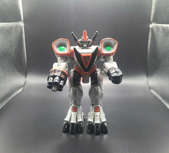 POWER RANGERS 2000 Time Force Quantasaurus Rex Megazord 5" Action ...