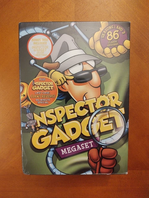 INSPECTOR GADGET MEGASET complete series DVD box set NEW SEALED 86 ...