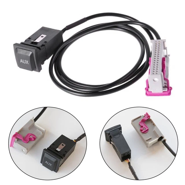 ACCESSORI AUTO AUX Switch alta qualità RNS-E-Navigazione 32 pin kit ...