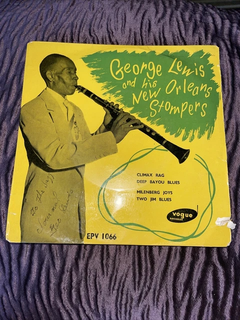 GEORGE LEWIS AND His New Orleans Stompers New Orleans Jazz, Vol 1 UK 7 ...