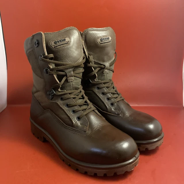 BRITISH ARMY RAF Military Issue YDS Kestrel Patrol Combat Boots Size 9 ...