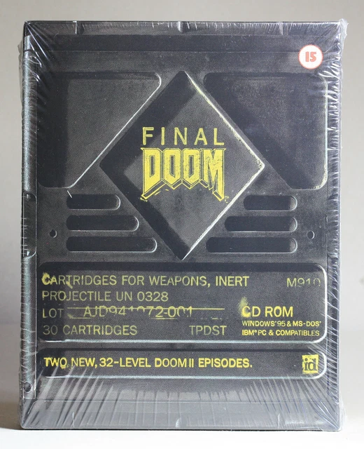 FINAL DOOM (1996) - gioco per PC Bigbox - nuovo e sigillato - retrò ...