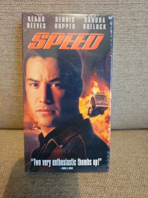 SPEED VHS 1994 Keanu Reeves Dennis Hopper, Sandra Bullock New Sealed £ ...