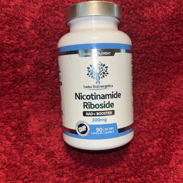 NICOTINAMIDE RIBOSIDE 300MG, 90 Capsules -Ultra High Purity NR to Boost ...