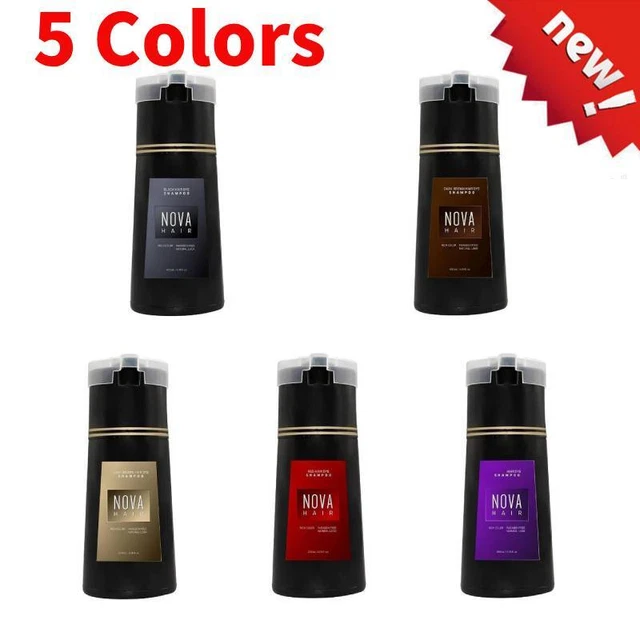 NOVA HAIR DYE!SHAMPOO, Nova Hair Instant Dye Shampoo,Hair Color Shampoo ...
