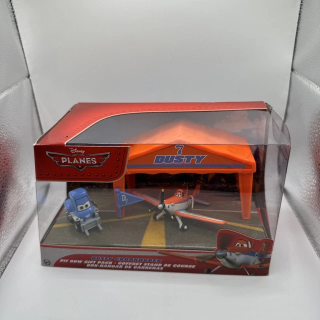 DISNEY PIXAR CARS Planes Dusty Crophopper Dottie Pit Row Gift Pack ...