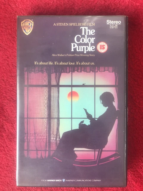 THE COLOR PURPLE VHS Ex Rental Big Box Whoopi Goldberg, Steven ...