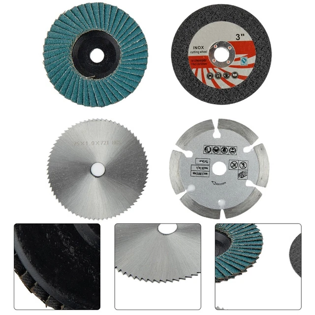 MEULE D'AFFÛTAGE MEULEUSE Angle Remplacement Lame Scie Fixation ...