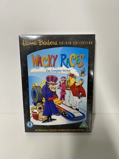 WACKY RACES DVD - Hanna Barbera Animated Series - Penelope Pitstop $59. ...