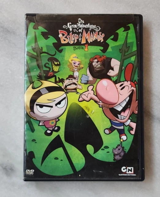 THE GRIM ADVENTURES of Billy & Mandy: Season One DVD 2007 2-Disc Season ...