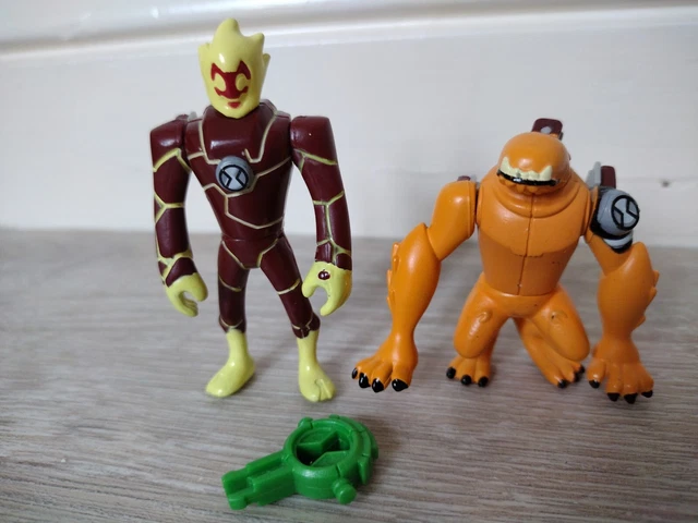 MODELLINO BEN 10 Creation Camera Modellino Intercambiabile Heatblast ...