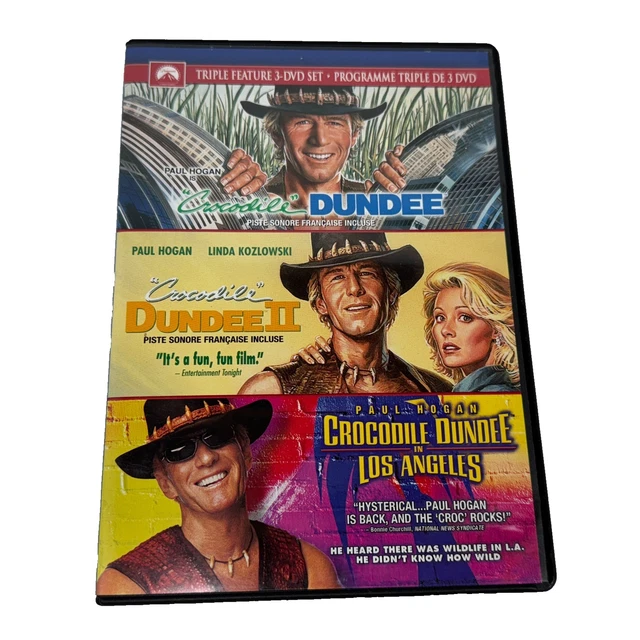 CROCODILE DUNDEE TRIPLE Feature DVD OOP 3 Disc Paul Hogan 2 II In Los Angeles $18.00 - PicClick CA
