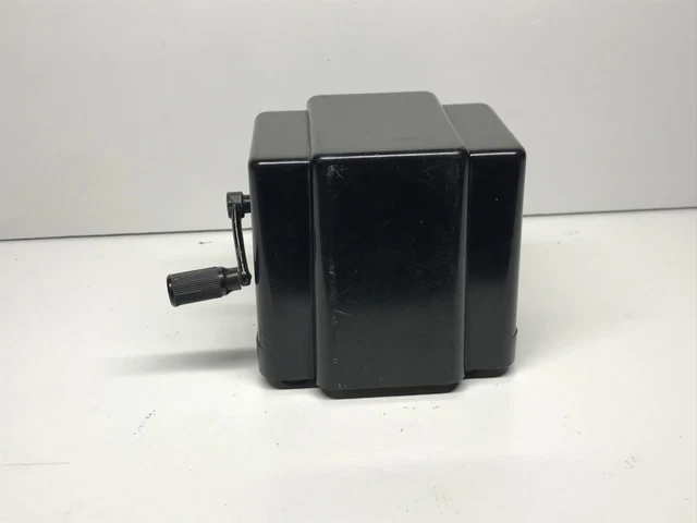 VINTAGE BAKELITE TELEPHONE MAGNETO BELL RINGER Generator GPO Hand ...