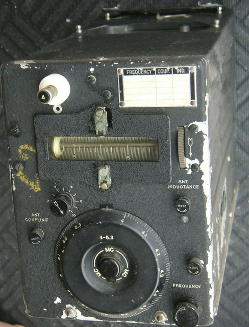 WWII COMMAND TRANSMITTER BC-457-A, serial 2656 $75.00 - PicClick AU
