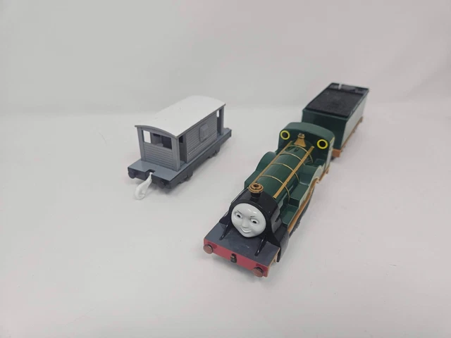 THOMAS & FRIENDS Trackmaster EMILY Motorized Train Engine And Tender ...
